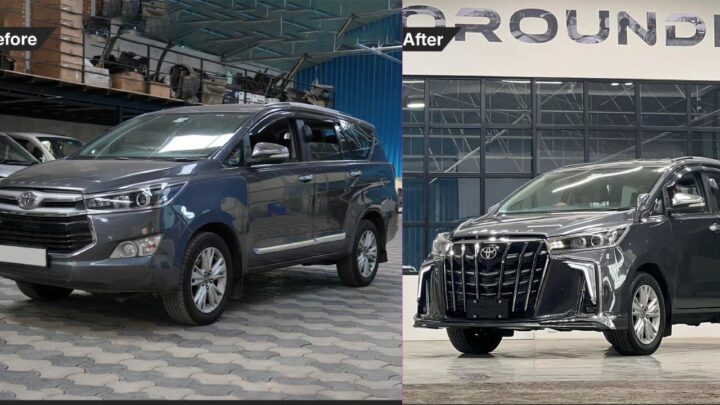 Toyota Innova Crysta Looks Mean with Alphard Kit » Car Blog India