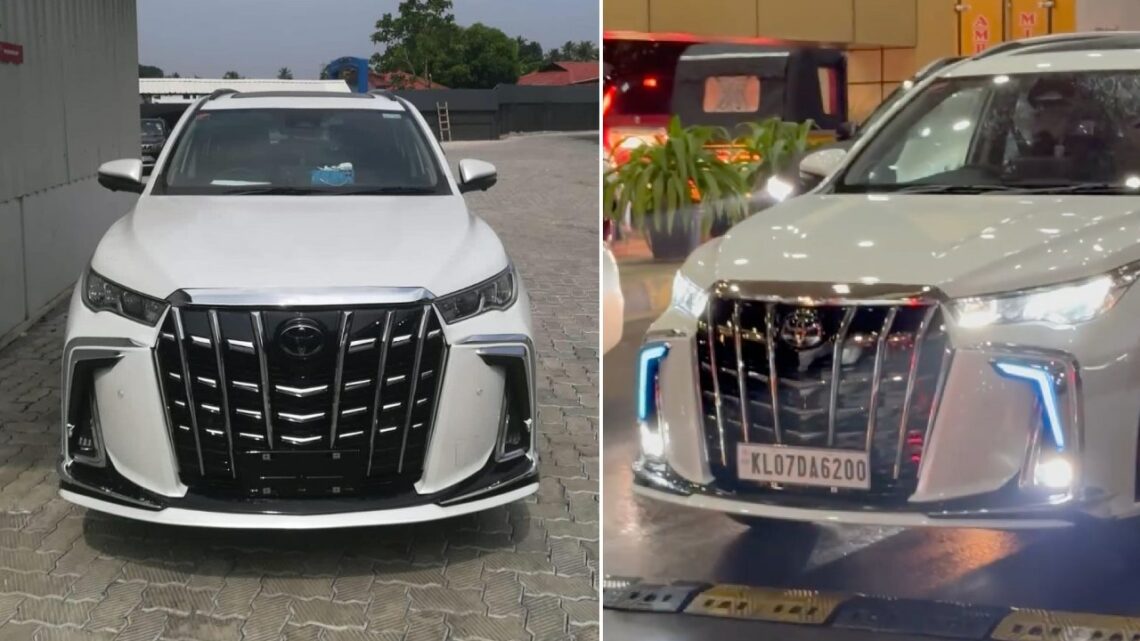India’s First Toyota Innova Hycross with Alphard Kit – This is It ...