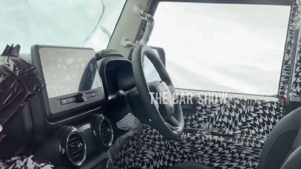 Interior of Mahindra Thar 5-Door Revealed Ahead of Launch » Car Blog India