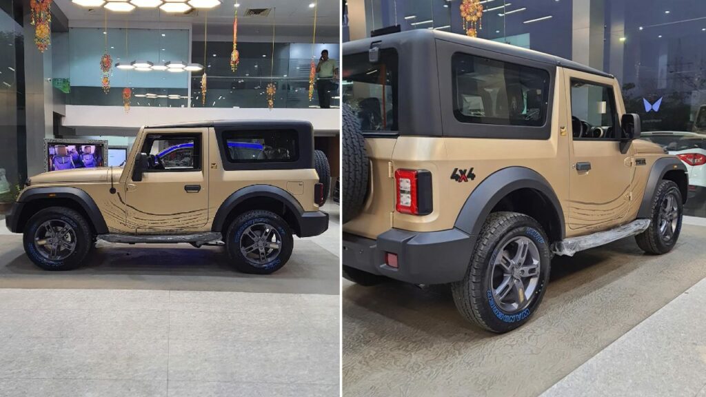 Mahindra Thar Earth Edition in Real Life Multimedia » Car Blog India