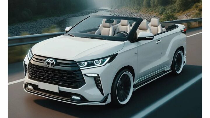Toyota Innova Crysta Convertible Looks Stunning in 5 Digital ...