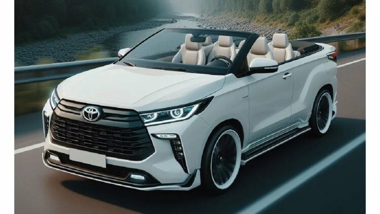 Toyota Innova Crysta Convertible Looks Stunning in 5 Digital ...