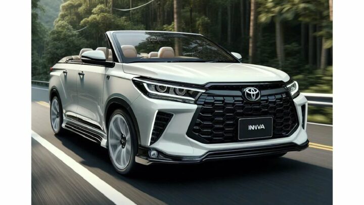 Toyota Innova Crysta Convertible Looks Stunning in 5 Digital ...