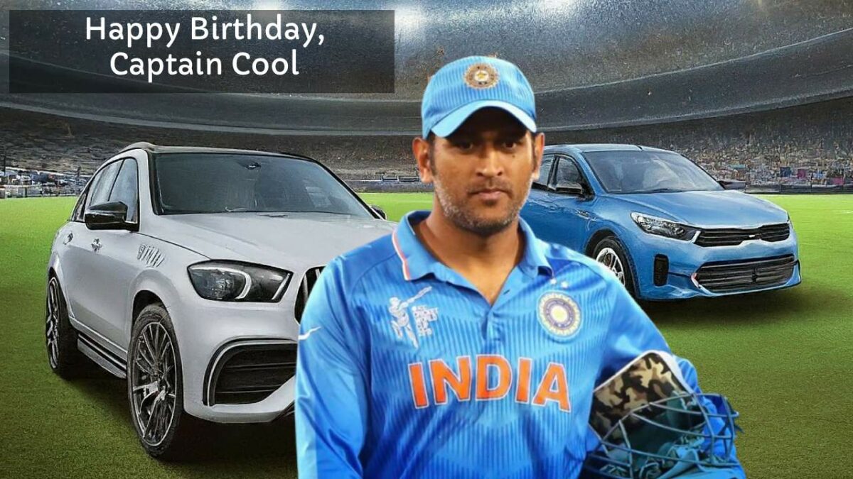 Car Collection on MS Dhoni - Kia EV6 to Mercedes AMG G63