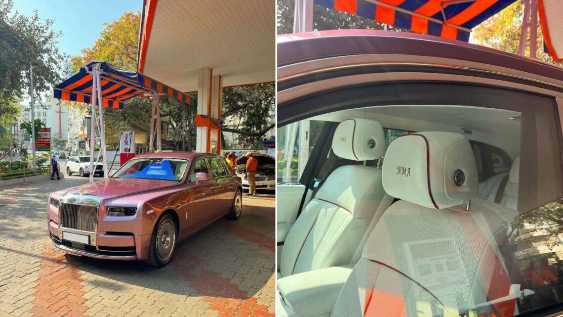 Nita Ambani’s Rolls Royce Phantom Spotted – Gets Special Rose Quartz ...