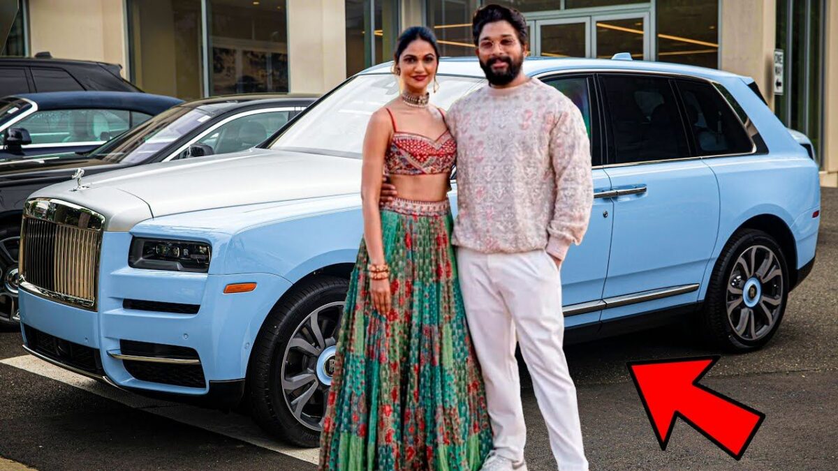 Car Collection of Allu Arjun is Outrageous – Mercedes to Rolls Royce ...