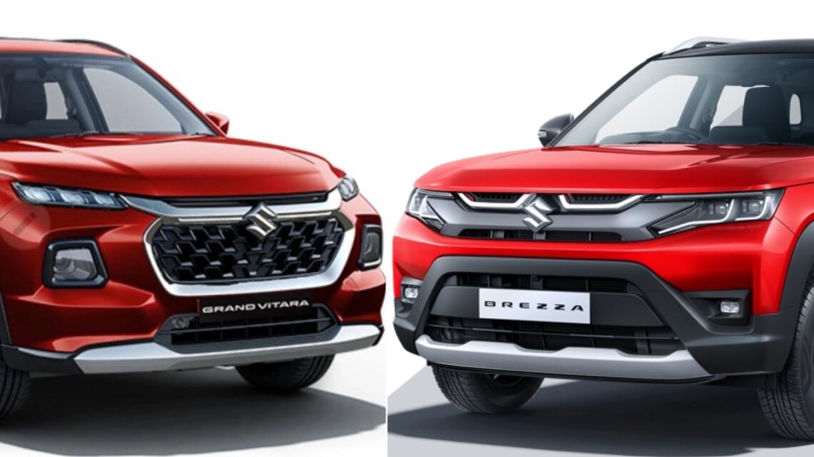 Maruti Grand Vitara CNG vs Brezza CNG Comparison » Car Blog India