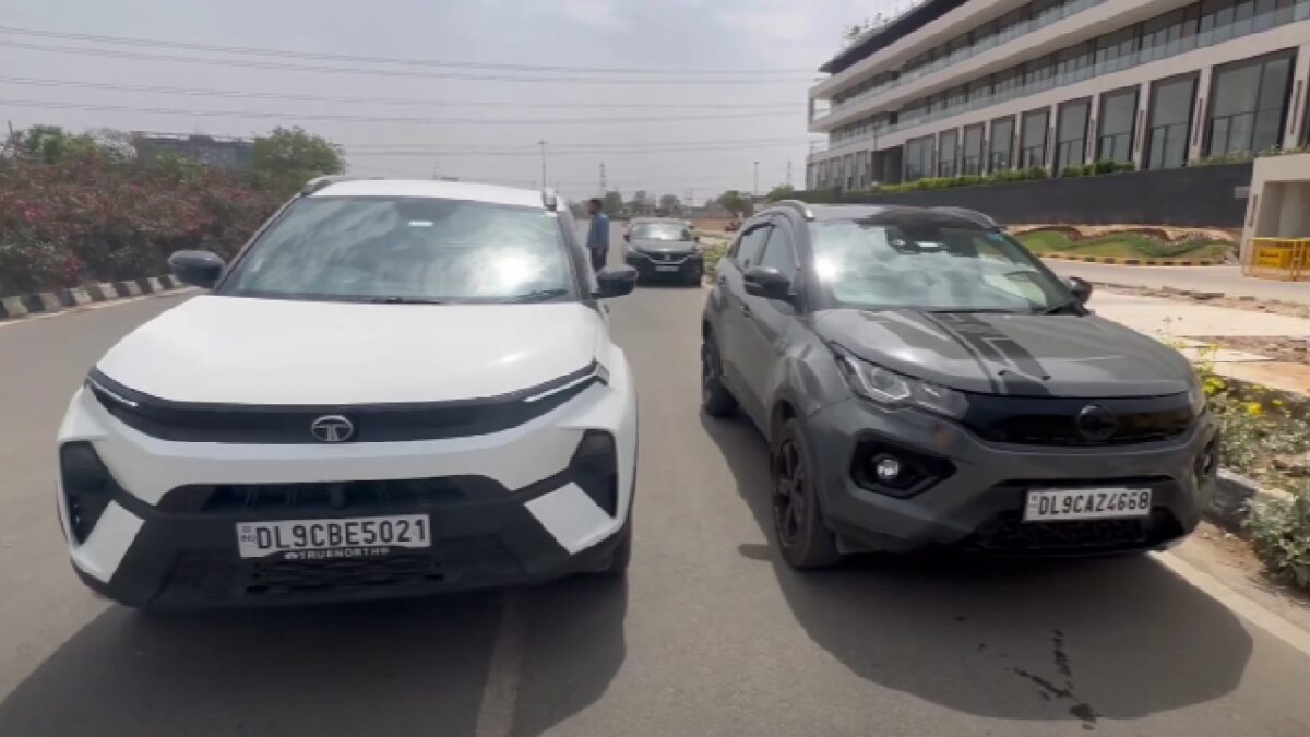 New Tata Nexon vs Old Model Drag Race – Guess Who Wins » Car Blog India