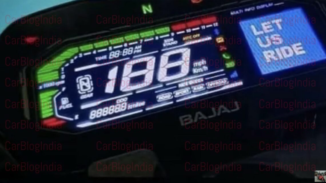 Bajaj Pulsar NS400 Seen in Black Colour Ahead of Launch