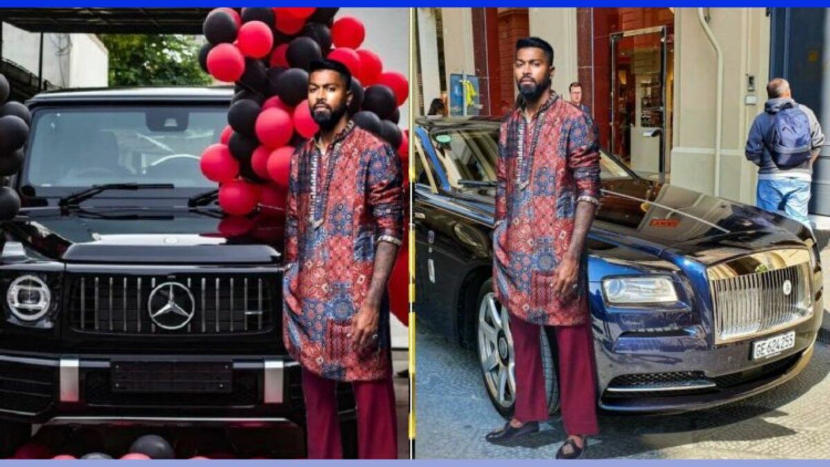 Car Collection of Hardik Pandya is Opulent - Merc to Lambo