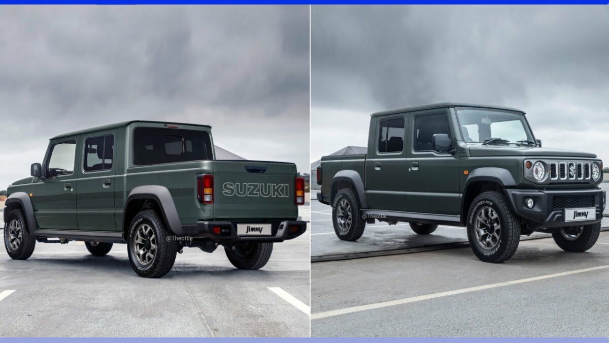 Dual-Cab Maruti Jimny Looks Ultra Practical - Want One?