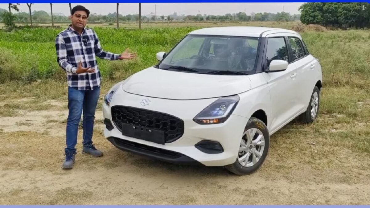 2024 Maruti Swift ZXI First Indian Walkaround is Out