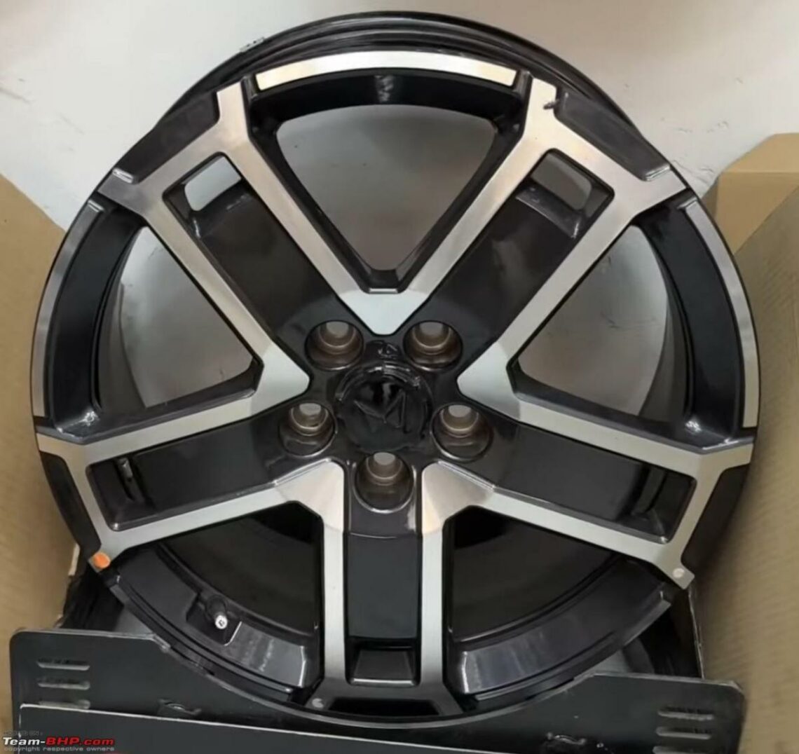 5-door Mahindra Thar's Alloy Wheels Already On Sale in Karol Bagh