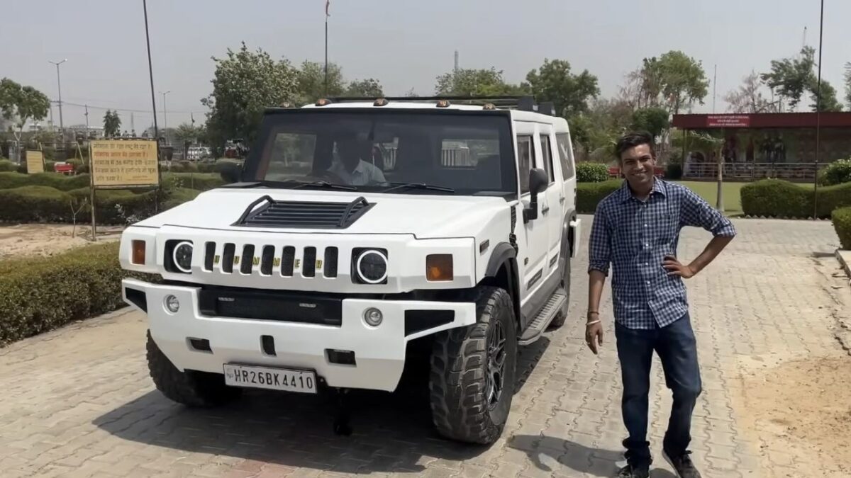 Meet the First Indian to Build His Own Hummer H2