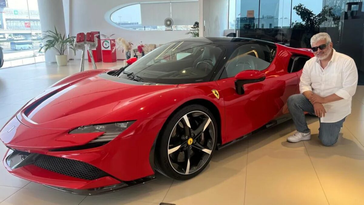 South Indian Superstar Ajith Buys Ferrari SF90 Stradale