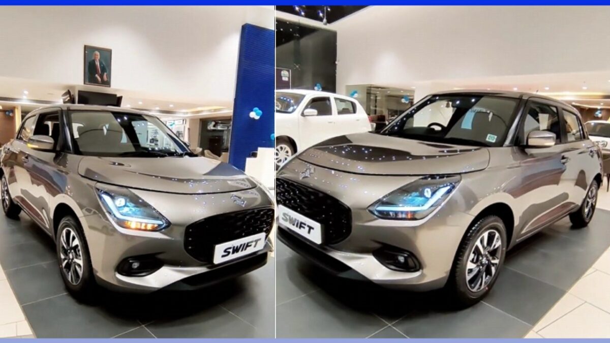 India's First All-New Maruti Swift with Full Chrome Wrap