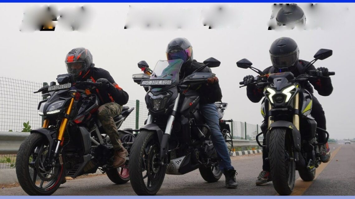 Bajaj Pulsar NS400Z vs Dominar 400 vs TVS RTR 310 Drag Race