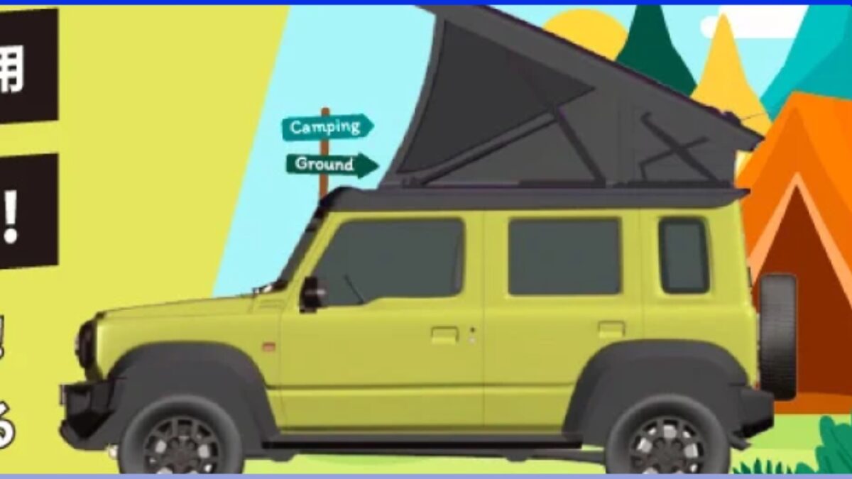 Suzuki Jimny Pop-Top Camper Concept Revealed – Want One?