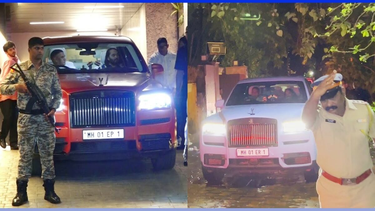 Inside the Latest Car Collection of Anant Ambani - Rolls Royce to Ferrari