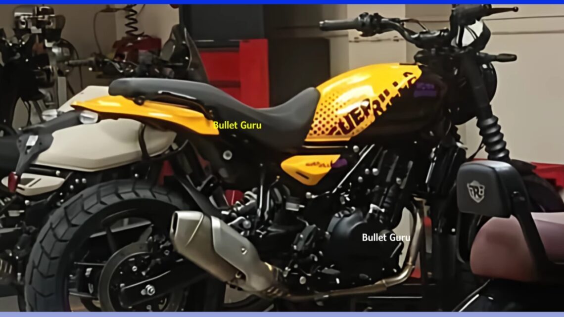 RE Guerrilla 450 Now Shows Off Yellow and Black Dual-Tone Paint