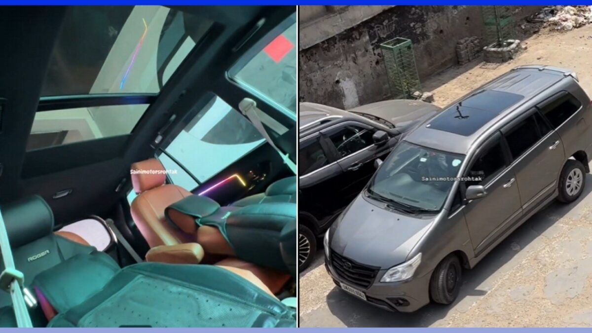India's First Old Toyota Innova with Panoramic Sunroof