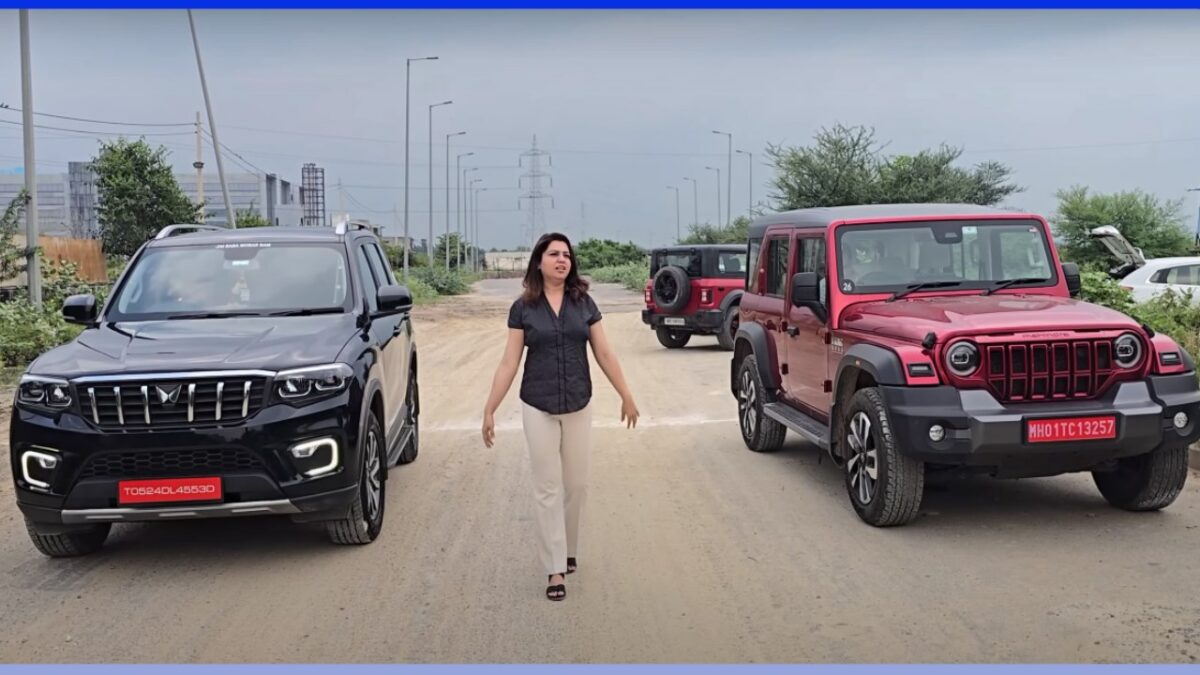 Mahindra Scorpio N vs Thar Roxx Drag Race - Shocking Results