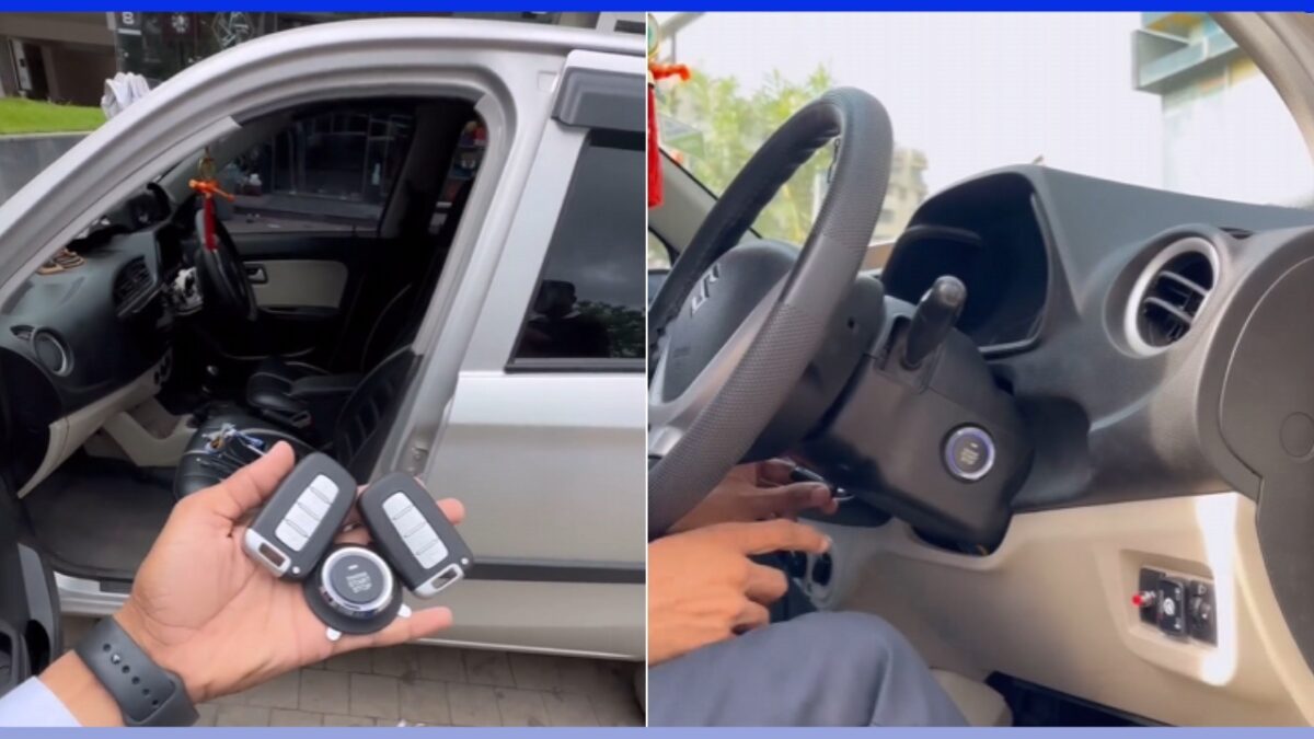 This is India's First Maruti Alto with a Push Button Start