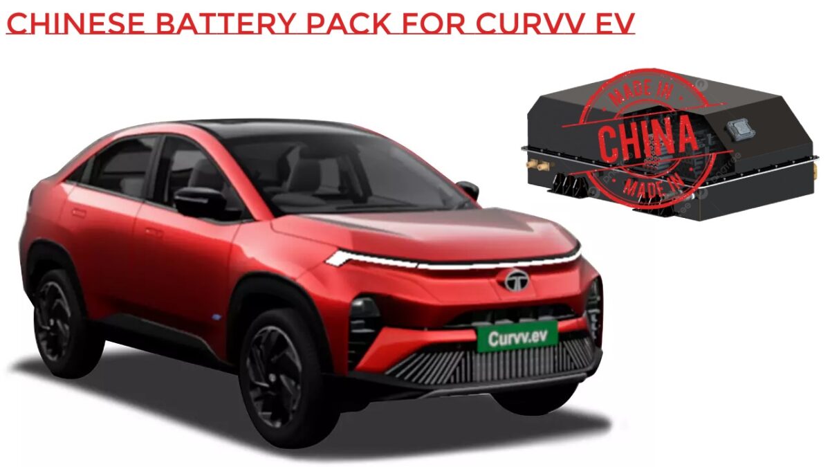 Tata Curvv EV to be Powered by Chinese Batteries