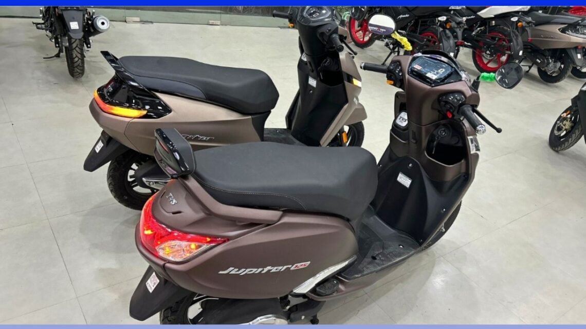 2024 TVS Jupiter 110 Detailed Alongside Jupiter 125