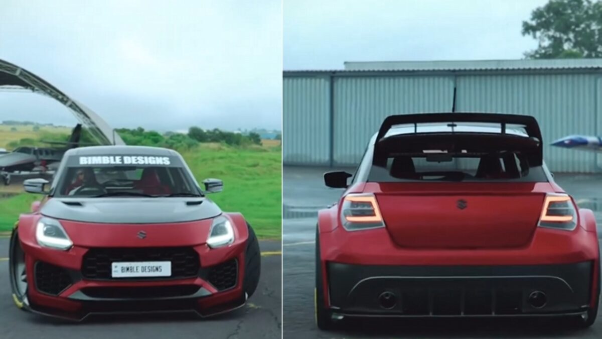 Latest Maruti Swift Looks Dope In Race Car Avatar