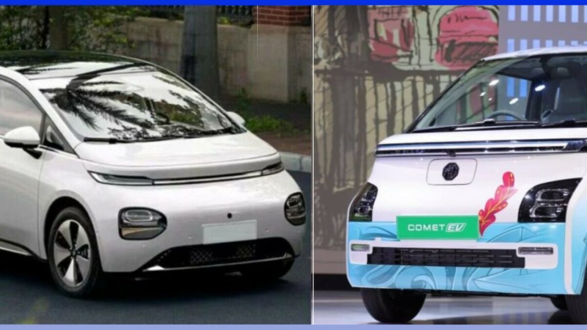 MG Windsor EV vs MG Comet EV - Specs, Prices, Features