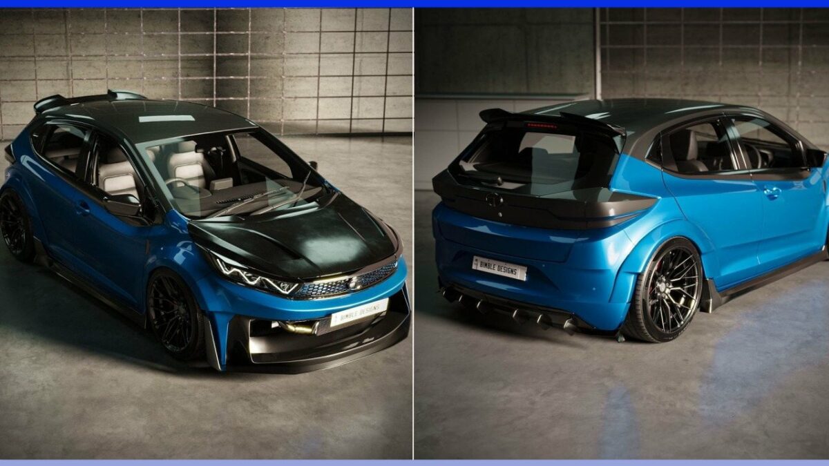 Tata Altroz Track Racer Imagined with a Widebody Kit