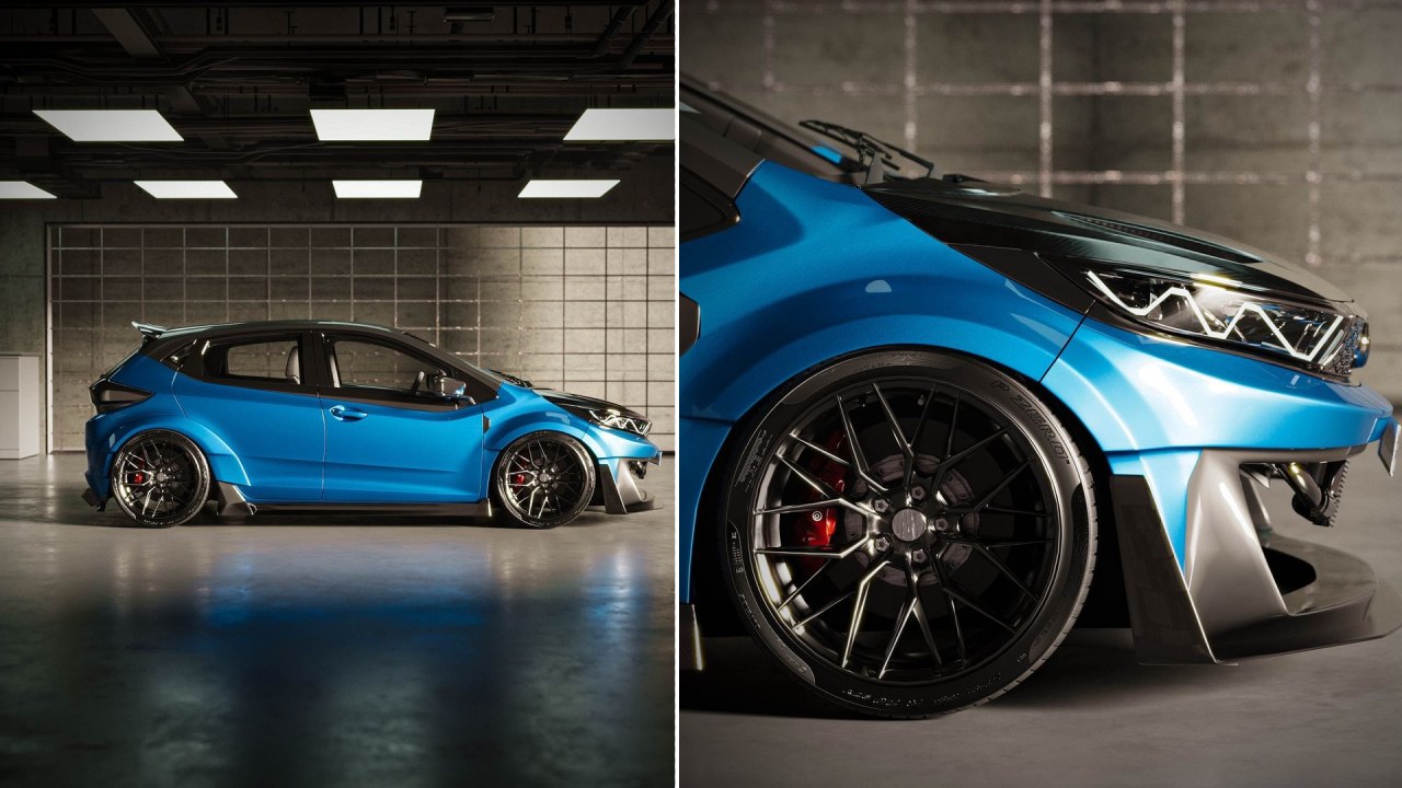 Tata Altroz Track Racer Imagined with a Widebody Kit