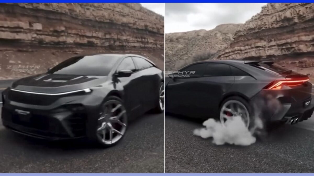 Tata Curvv Reimagined as Low-Slung Sportscar
