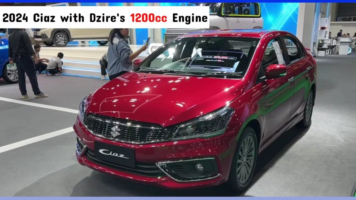 2024 Suzuki Ciaz RS with Dzire's 1.2 Motor Revealed - VIDEO