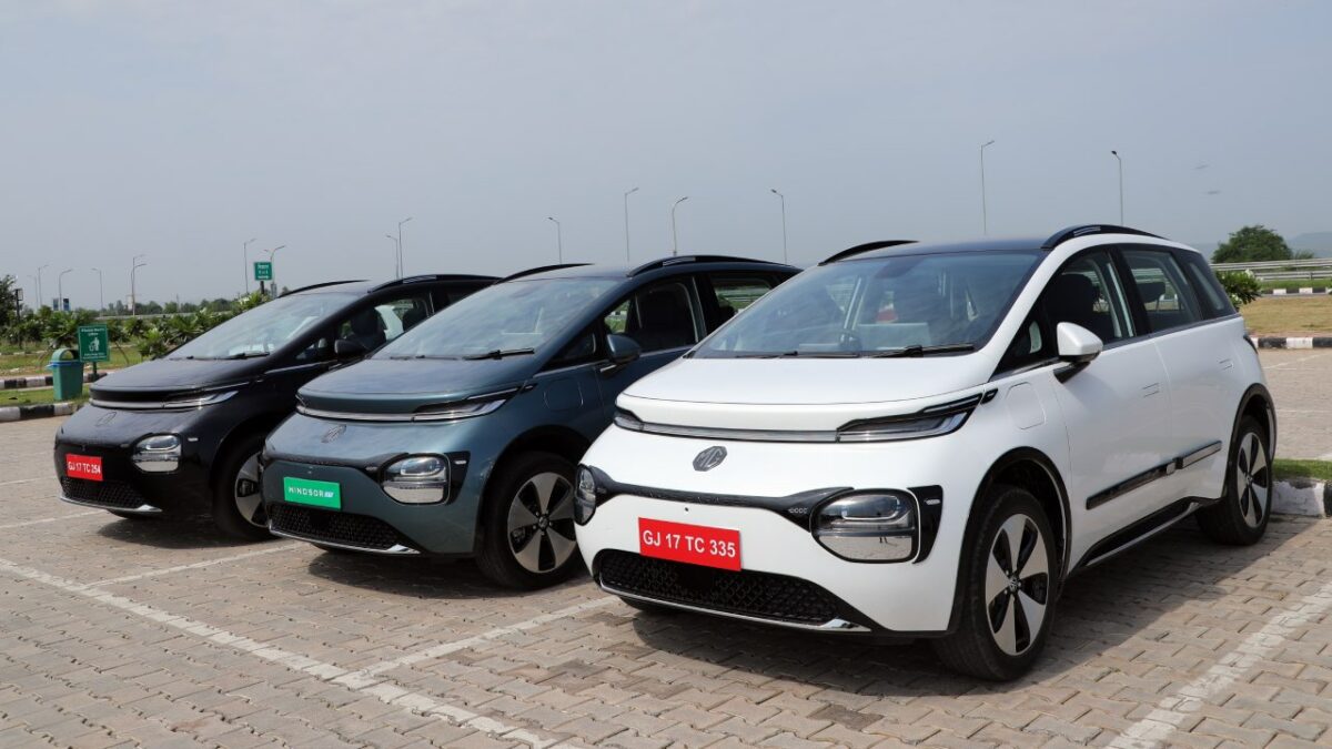 MG Windsor EV Variant Comparison -Excite, Exclusive, Essence