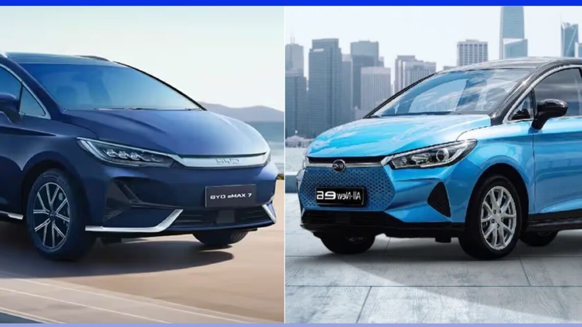 BYD eMAX 7 vs e6 Comparison - Specs, Price, Features, Range