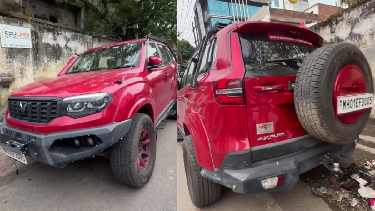 This Heavily Modified Mahindra Scorpio N is on Steroids