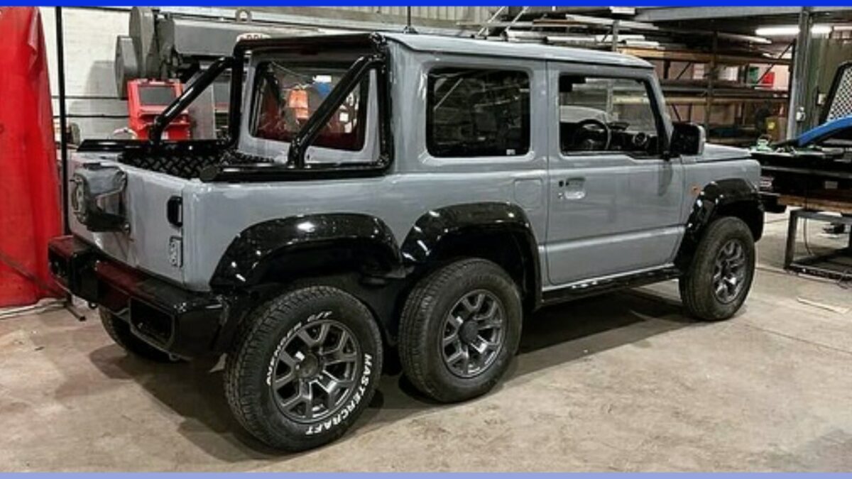 Maruti Suzuki Jimny 6x6 Looks on Point