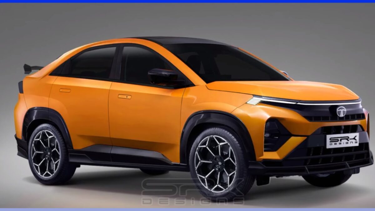 Modified Tata Curvv Looks Butch With Bootlid-Mounted Spoiler