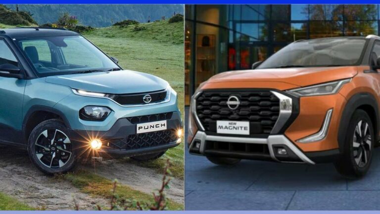 New 2024 Nissan Magnite vs Tata Punch - Specs, Price & More