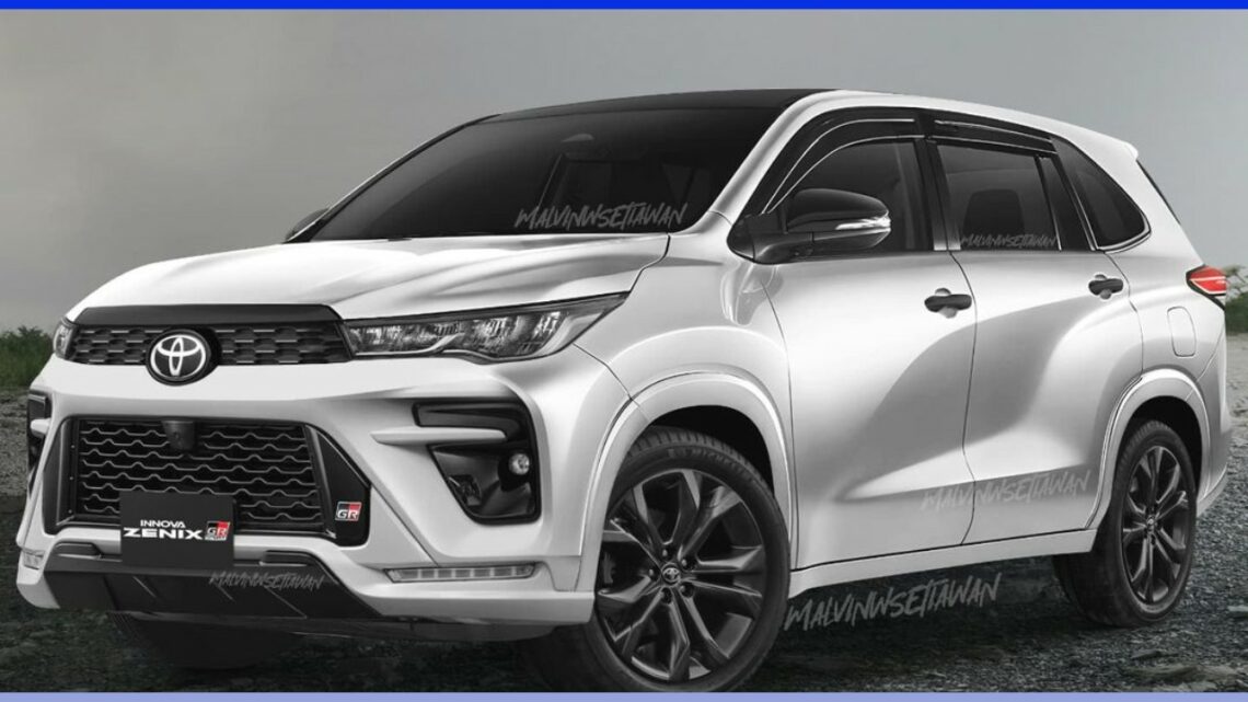 Toyota Innova Hycross Imagined in GR Sport Livery