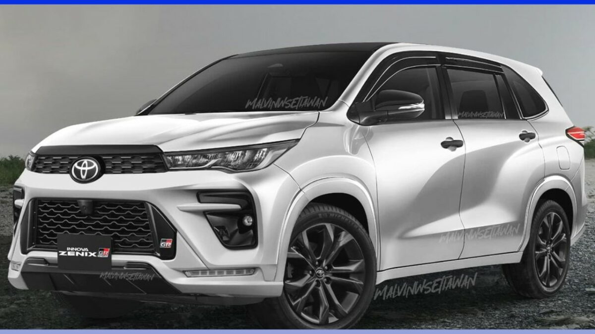 Toyota Innova Hycross Imagined in GR Sport Livery