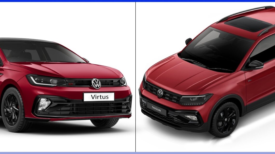 VW Virtus and Taigun Gain GT Line and GT Plus Sport Trims