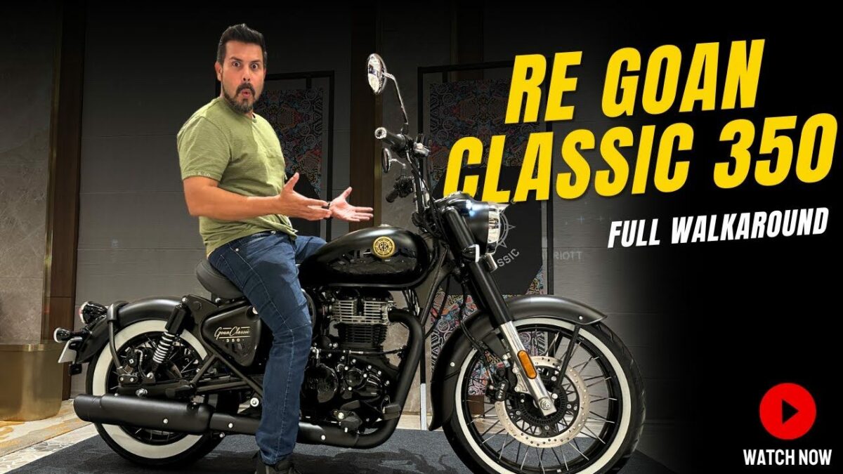 Watch Royal Enfield Goan Classic in a Detailed Walkaround Video
