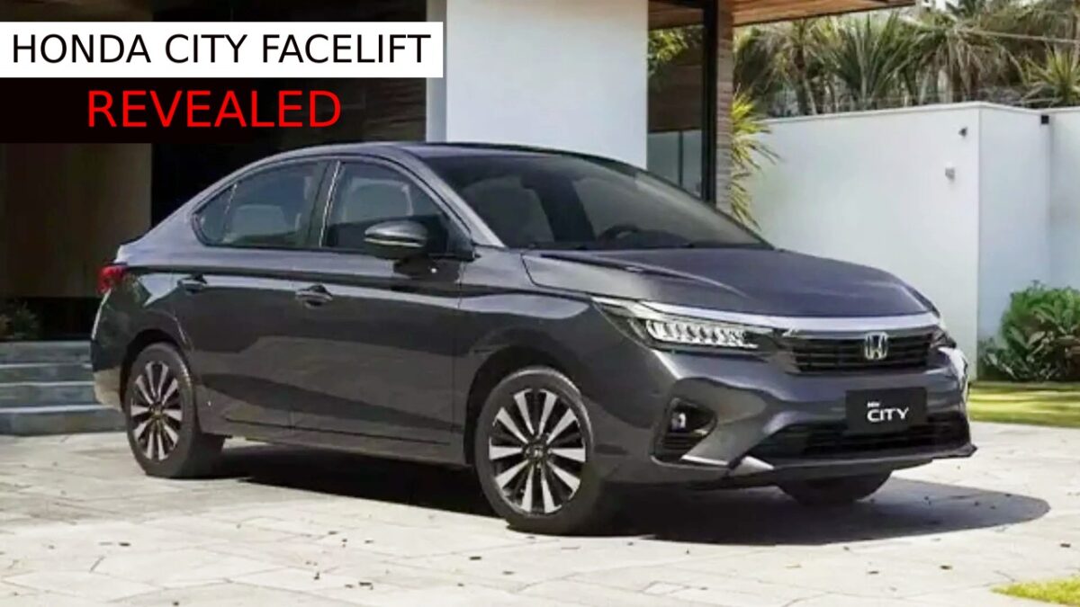 2025 Honda City Facelift Revealed -New Features and Exterior