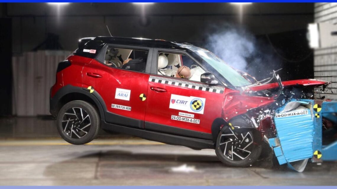 Mahindra XUV 3XO Tested at Bharat NCAP, See Results