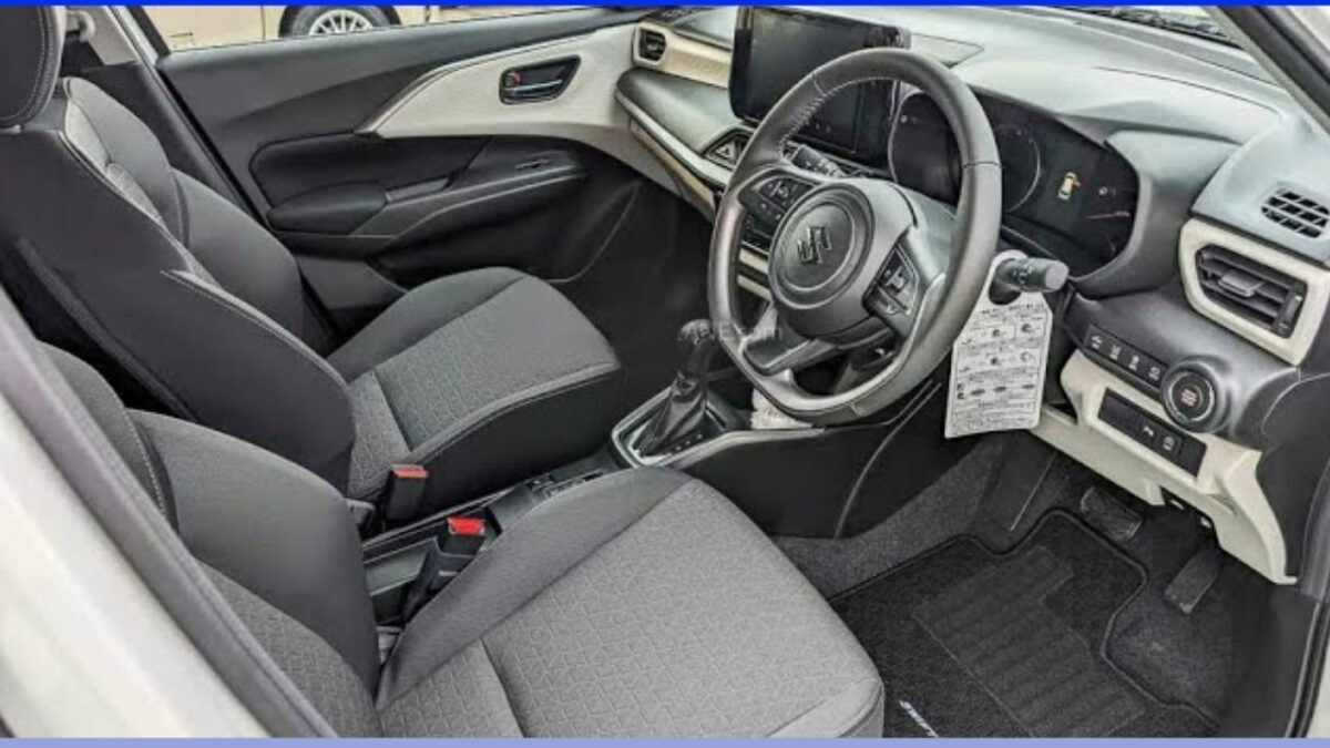 New Generation Maruti Dzire Interior Leaked in Spy Media