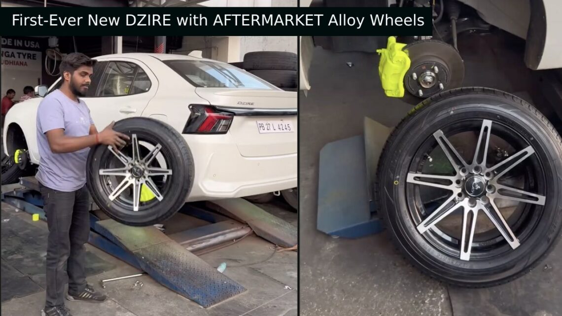 First-Ever New Maruti Dzire to Get Aftermarket Alloys