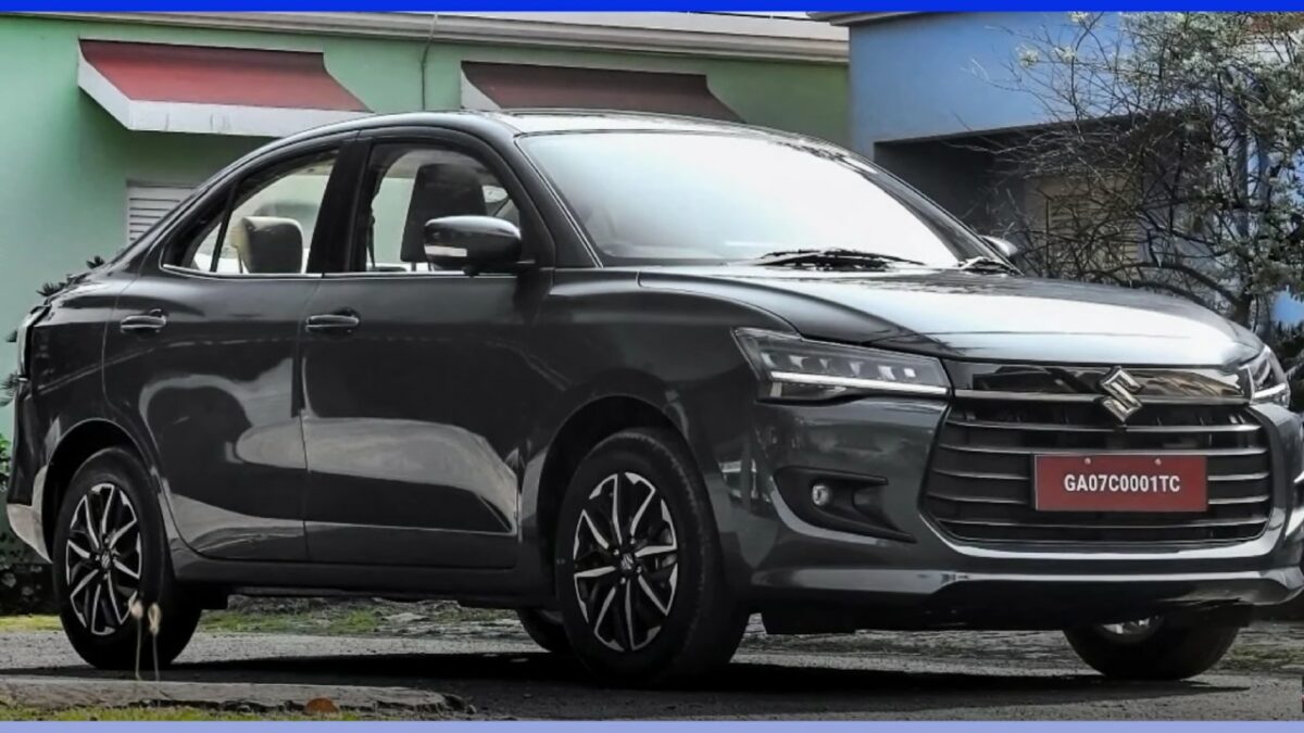 Black-colored New Maruti Dzire Detailed in Walkthrough Video